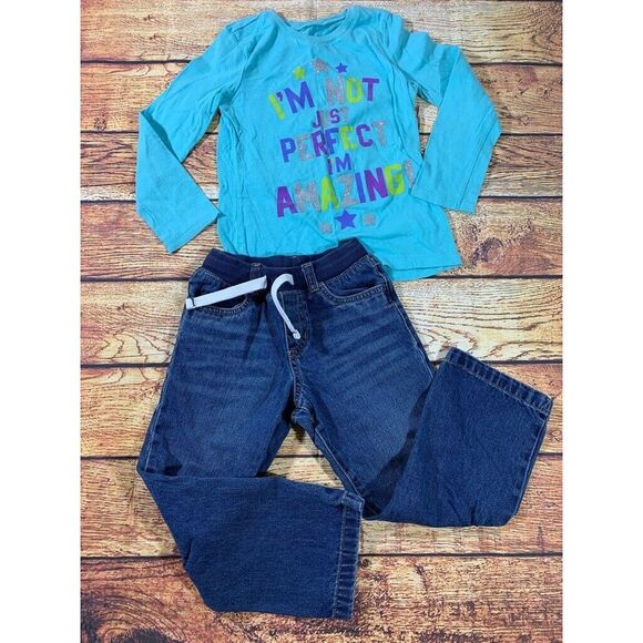 The Children's Place | Shirts & Tops | 989 Place Girl 2 Piece Top Jean ...